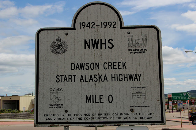 Riding the USA: Day 7 - Hinton, Alberta - Charlie Lake, British Columbia