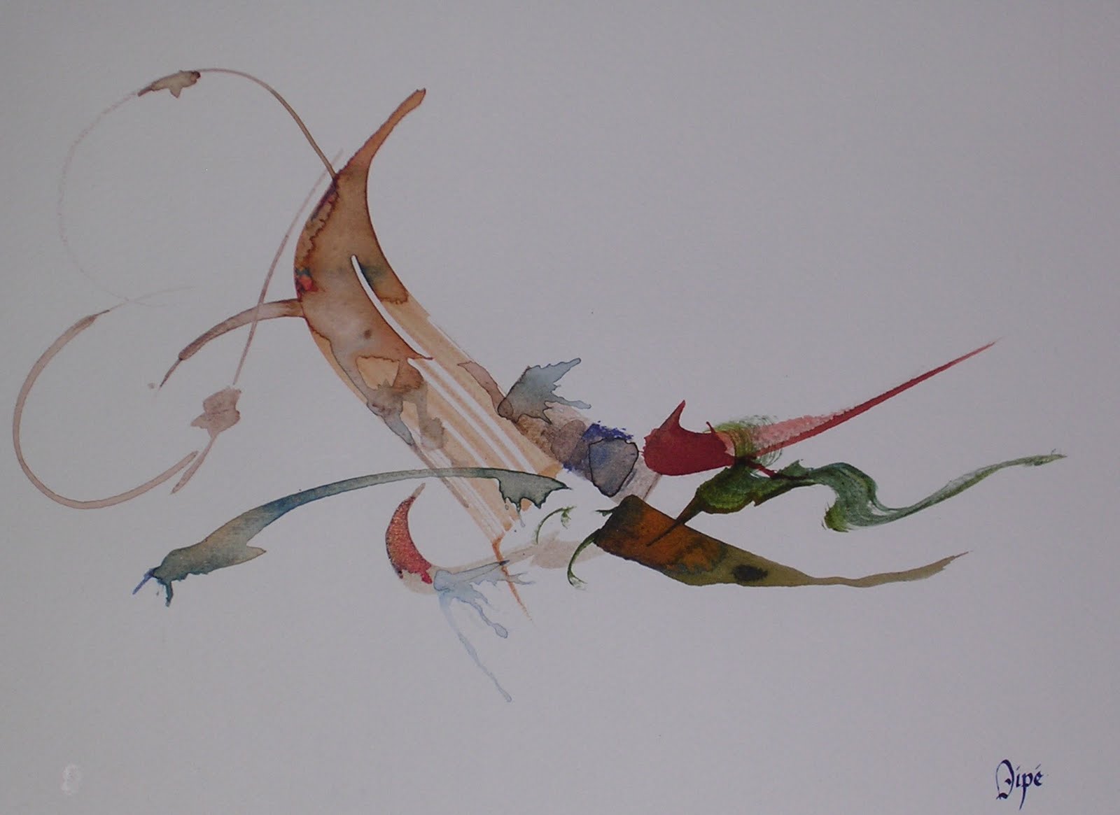 Mes calligraphies: Calame et calligraphie