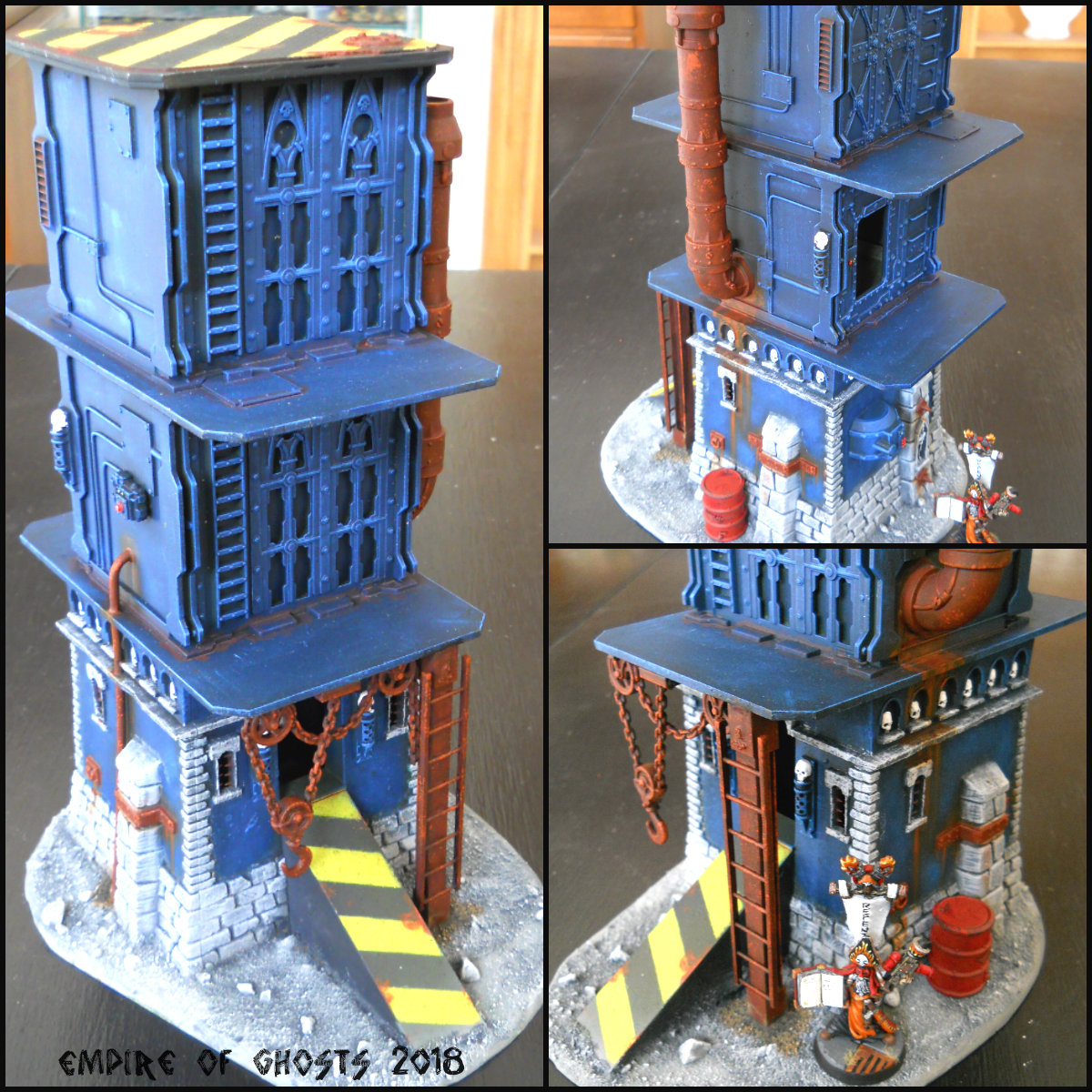 Empire of Ghosts: Redemptionist Encampment Necromunda Board