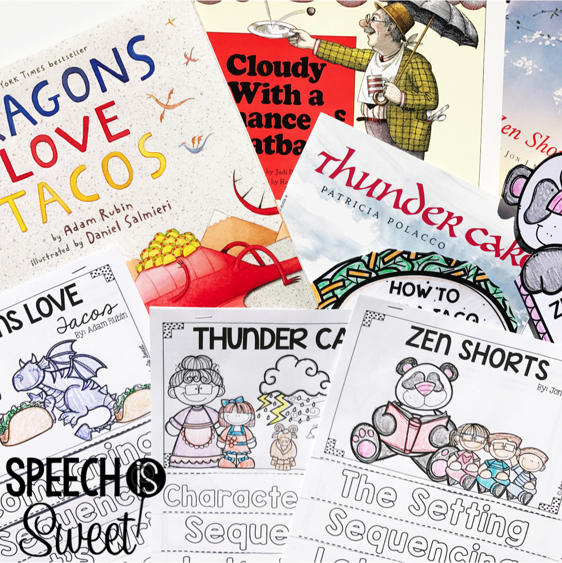 April Literature Flip Books - Speech is Sweet