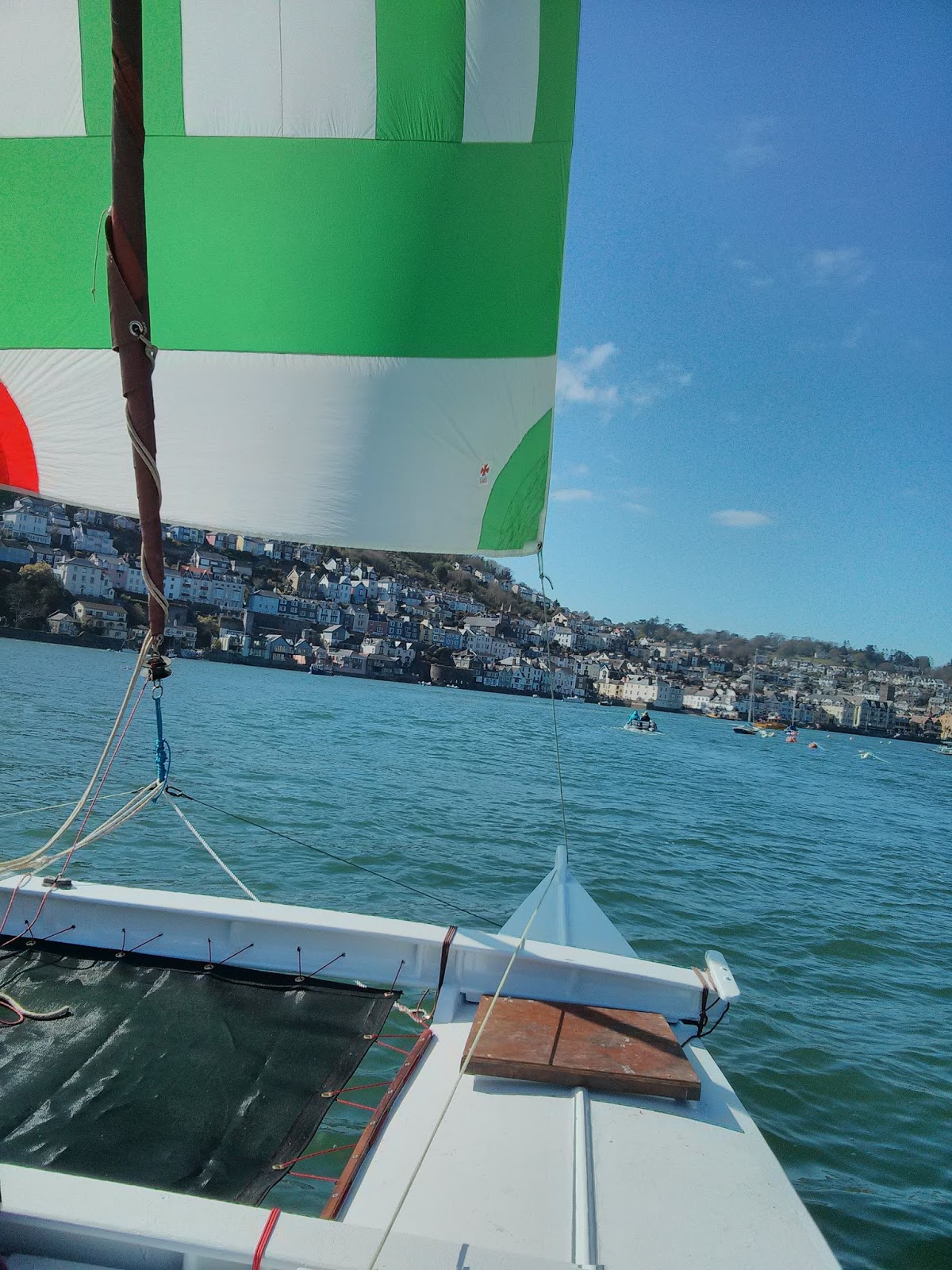 Tiki 21 - Gratitude: Spinnaker Rigging