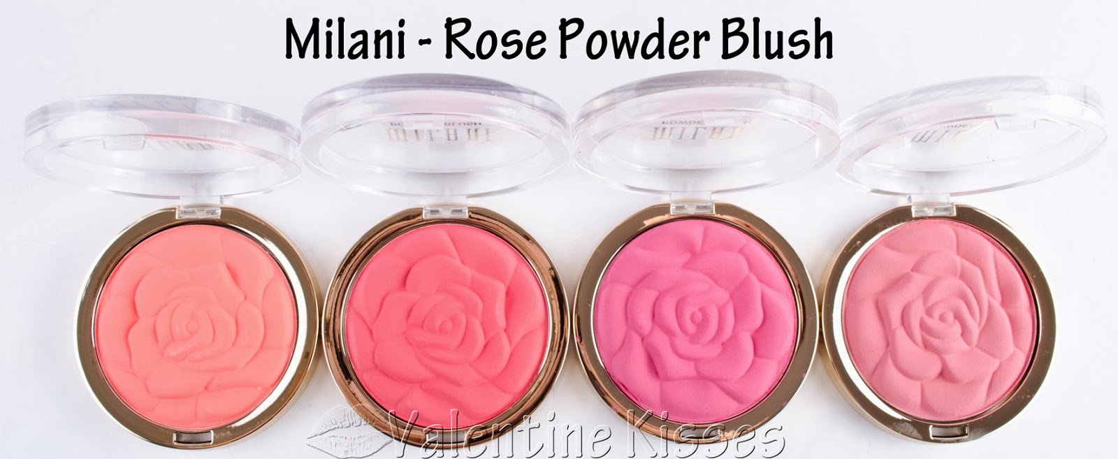 Valentine Kisses: Milani Rose Powder Blush - 4 new limited edition ...