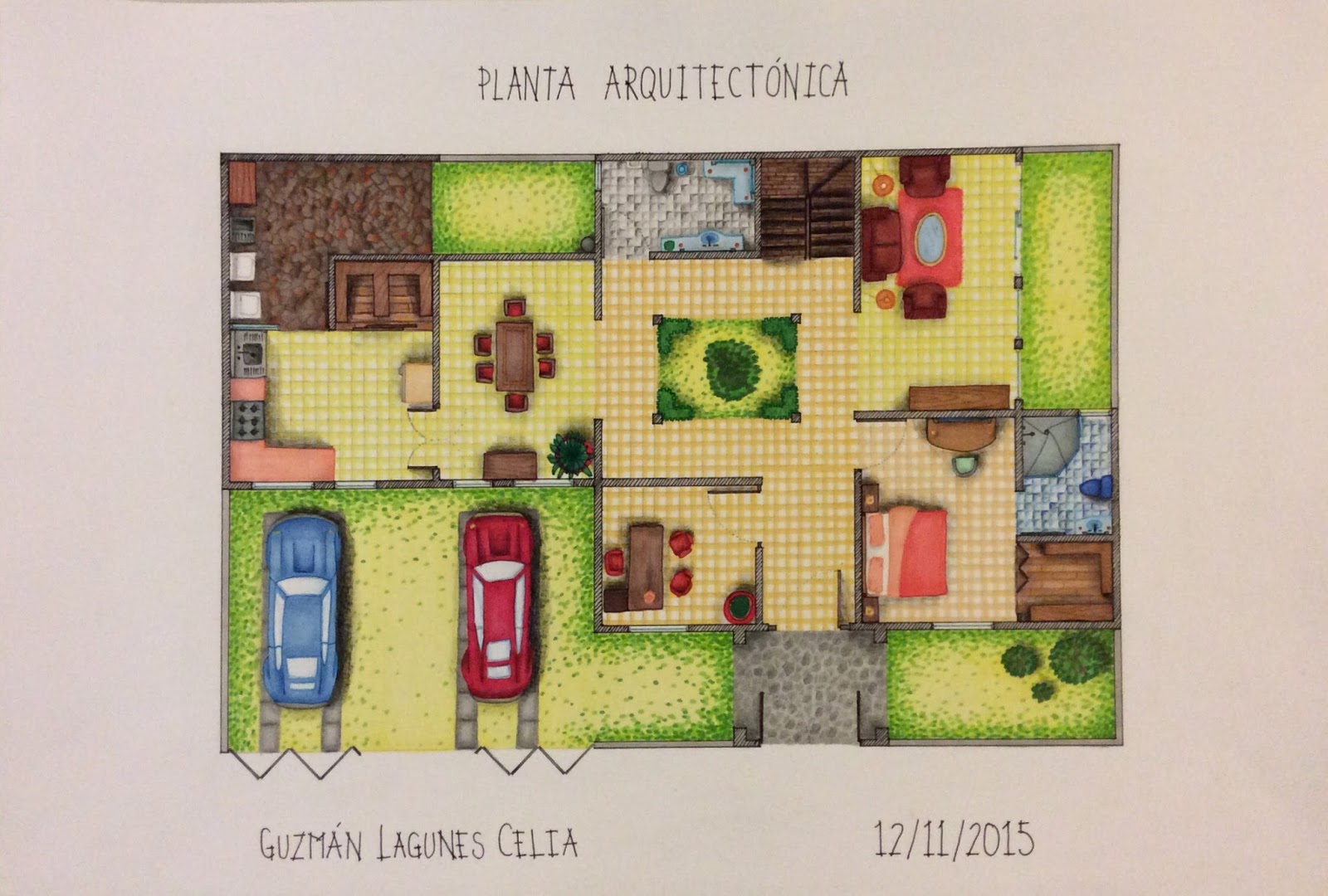 Arquitectos en Proceso: Planos Arquitectónicos a Color