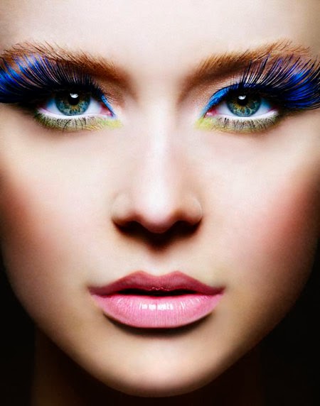 Beautiful colorful pictures and Gifs: Exotic makeup.