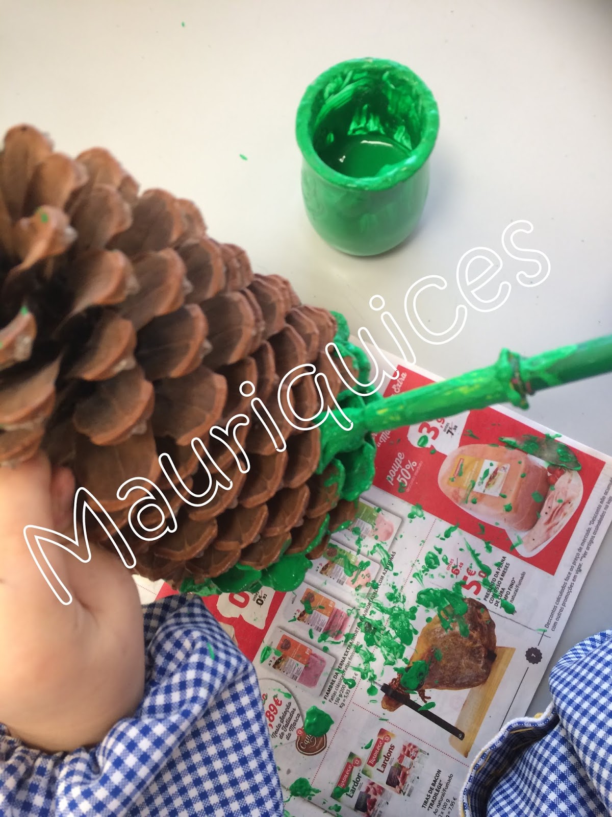 Mauriquices: Pinha, pinheiro, árvore de Natal!