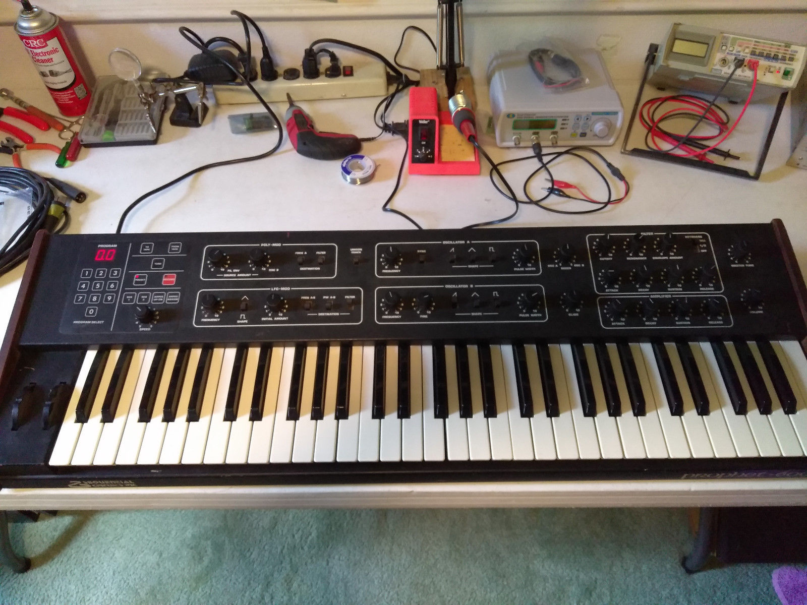 MATRIXSYNTH: Sequential Circuits Vintage Prophet 600 Keyboard ...