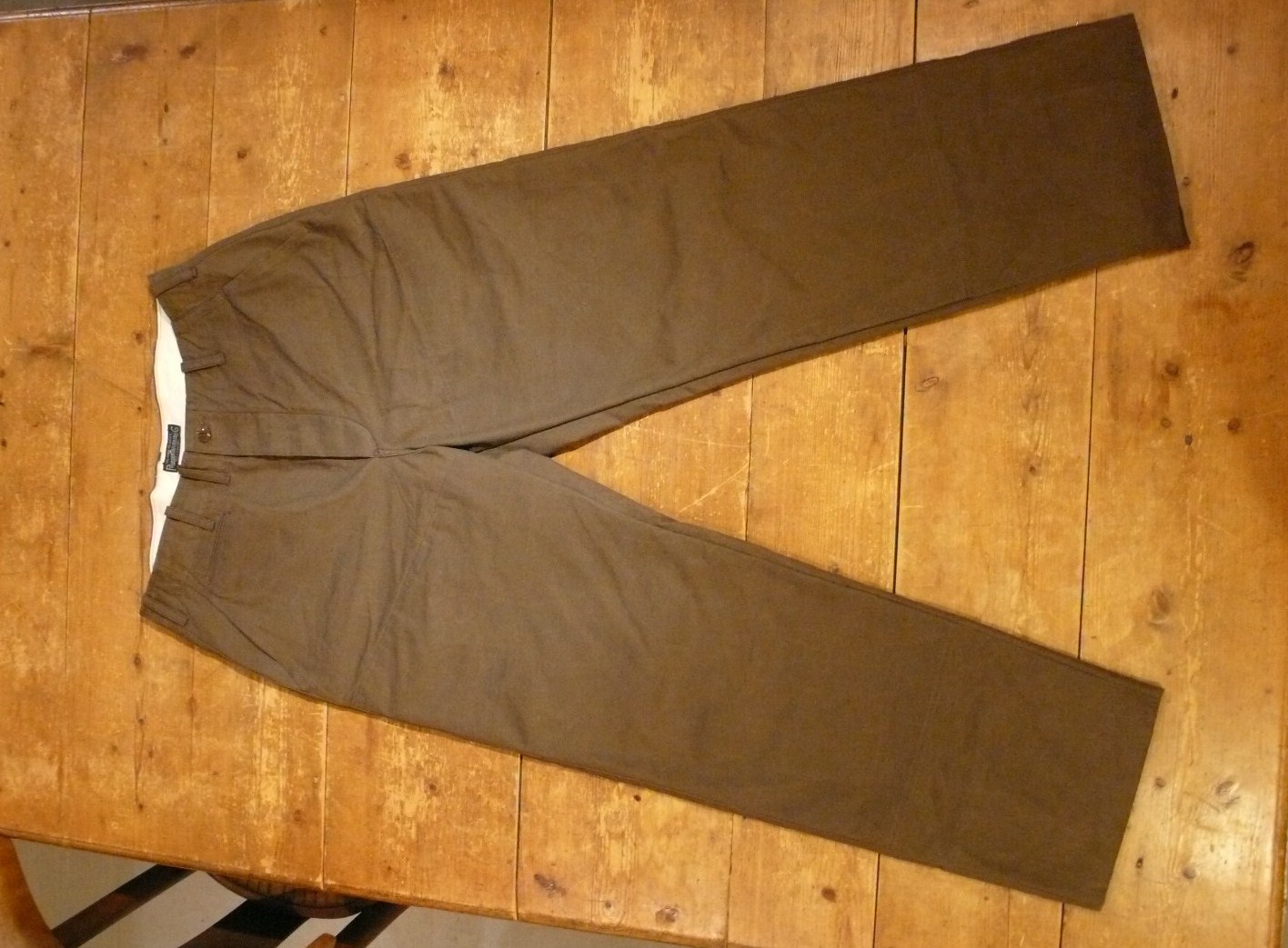 WARP AND WOOF: Original Hunting Pants のサンプルが完成致しました！