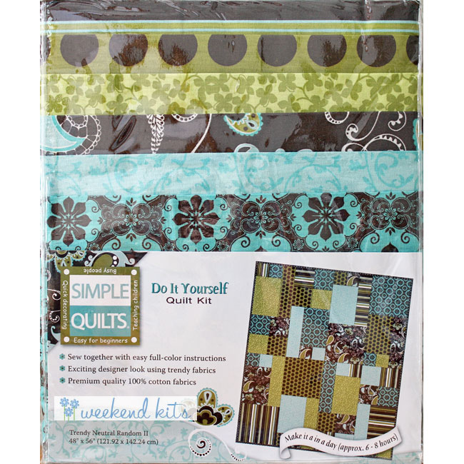 Weekend Kits Blog: Quilt Kits - Simple Quilting Patterns for Beginners