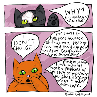 Hannah Daisy: Dissociation - explained in a short story. With cats - By ...