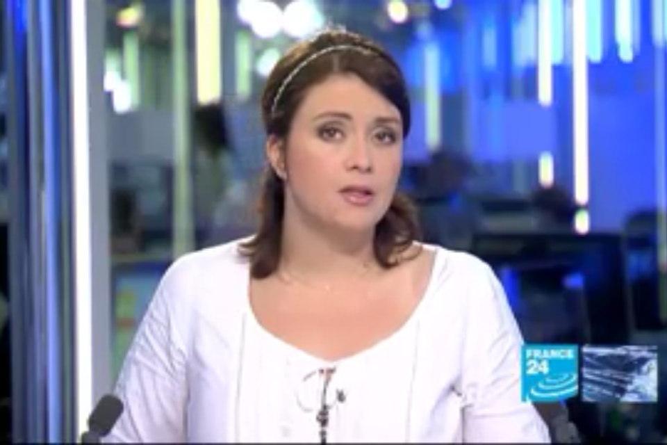 vuesalatele: 2012 01 10 @06H00 - AUDREY RACINE, FRANCE 24, LE JOURNAL