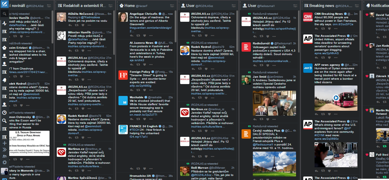 Centrální mozek lidstva: Tweetuju, tweetuješ, tweetujeme.