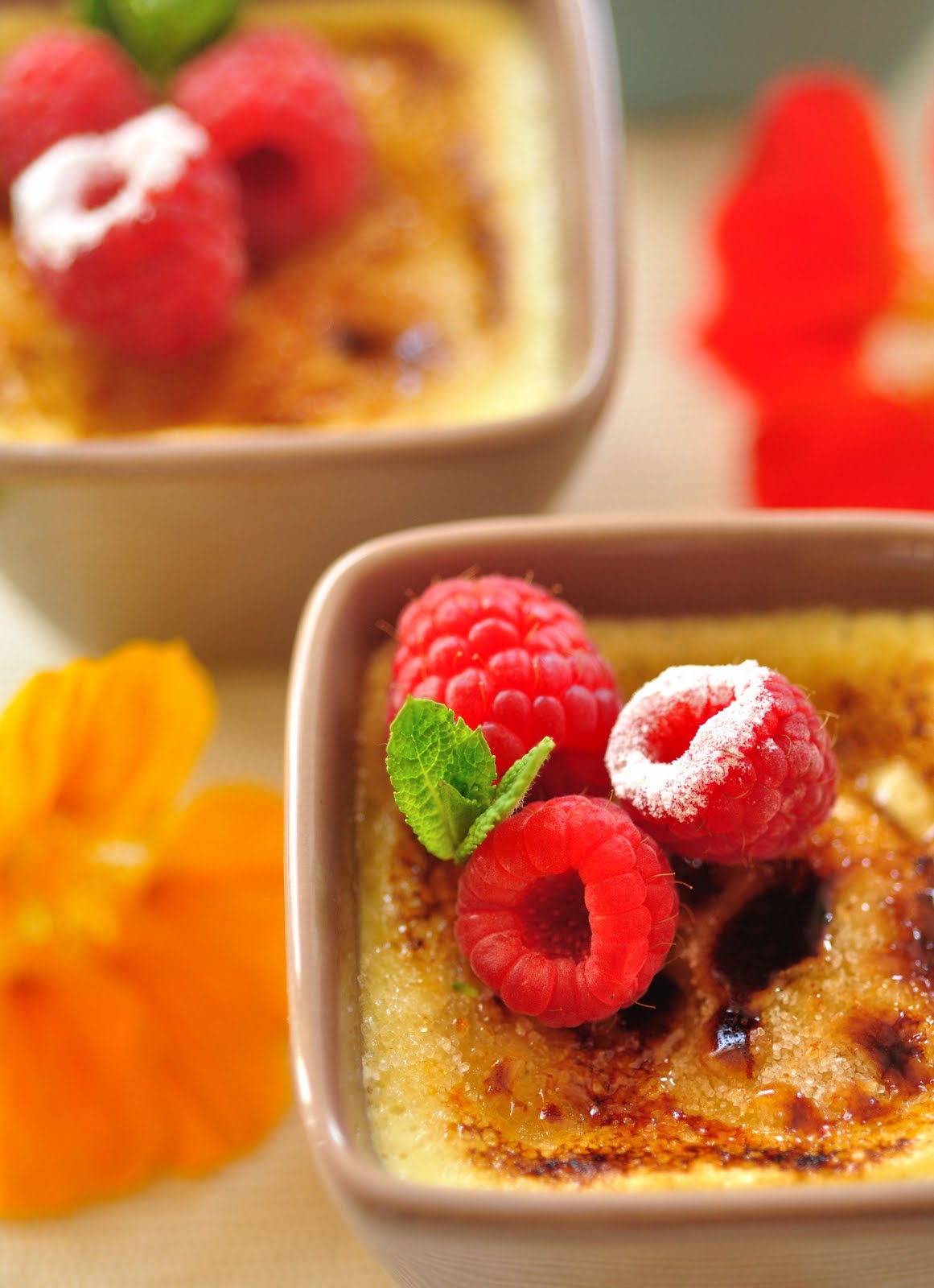 Un, Deux, Trois....Raspberry Crème Brûlée, or When My Daughter Becomes ...