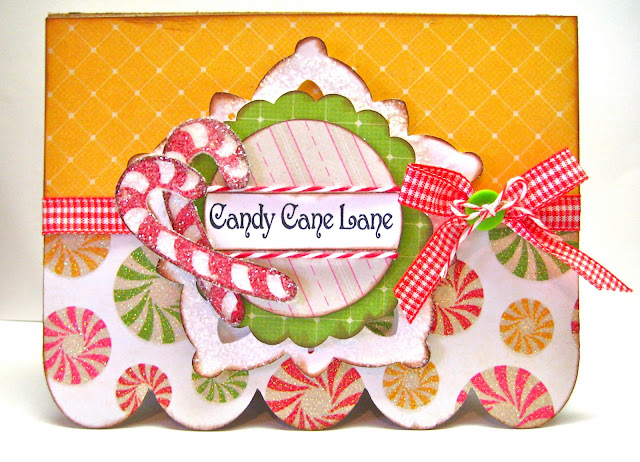 Scrap-Making: Candy Cane Lane