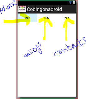 AndroidSmartWorld: How to create tab layout