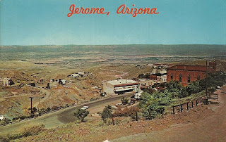 Vintage Travel Postcards: Jerome, Arizona