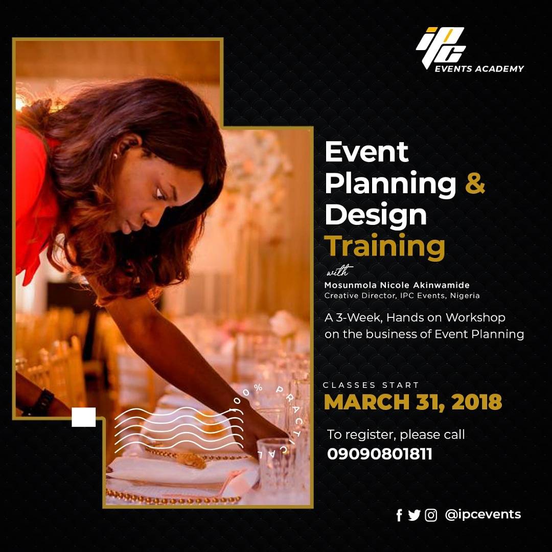 Become a professional event planner at The IPC Events Academy Training ...