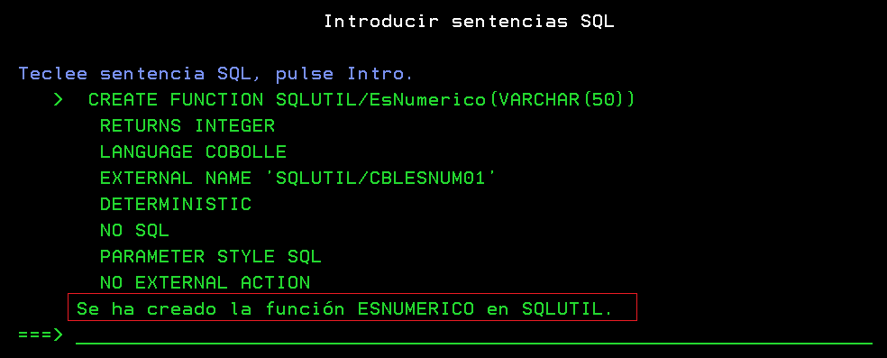 Notas informáticas: Construir un programa en COBOL ILE y asociarlo a ...