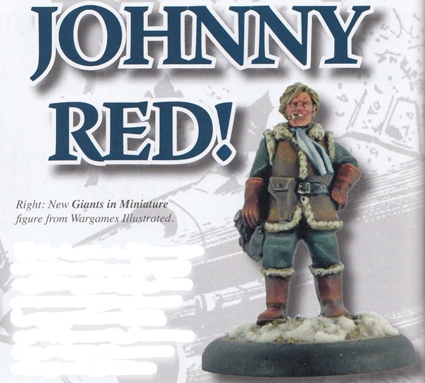 Boys Adventure Comics: the Johnny Red figure that never was