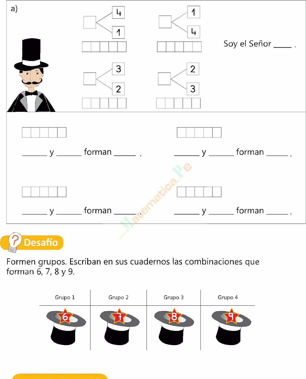 SUMAS CON NUMEROS DEL 1 AL 10 – EJERCICIOS DE PRIMERO DE PRIMARIA PDF