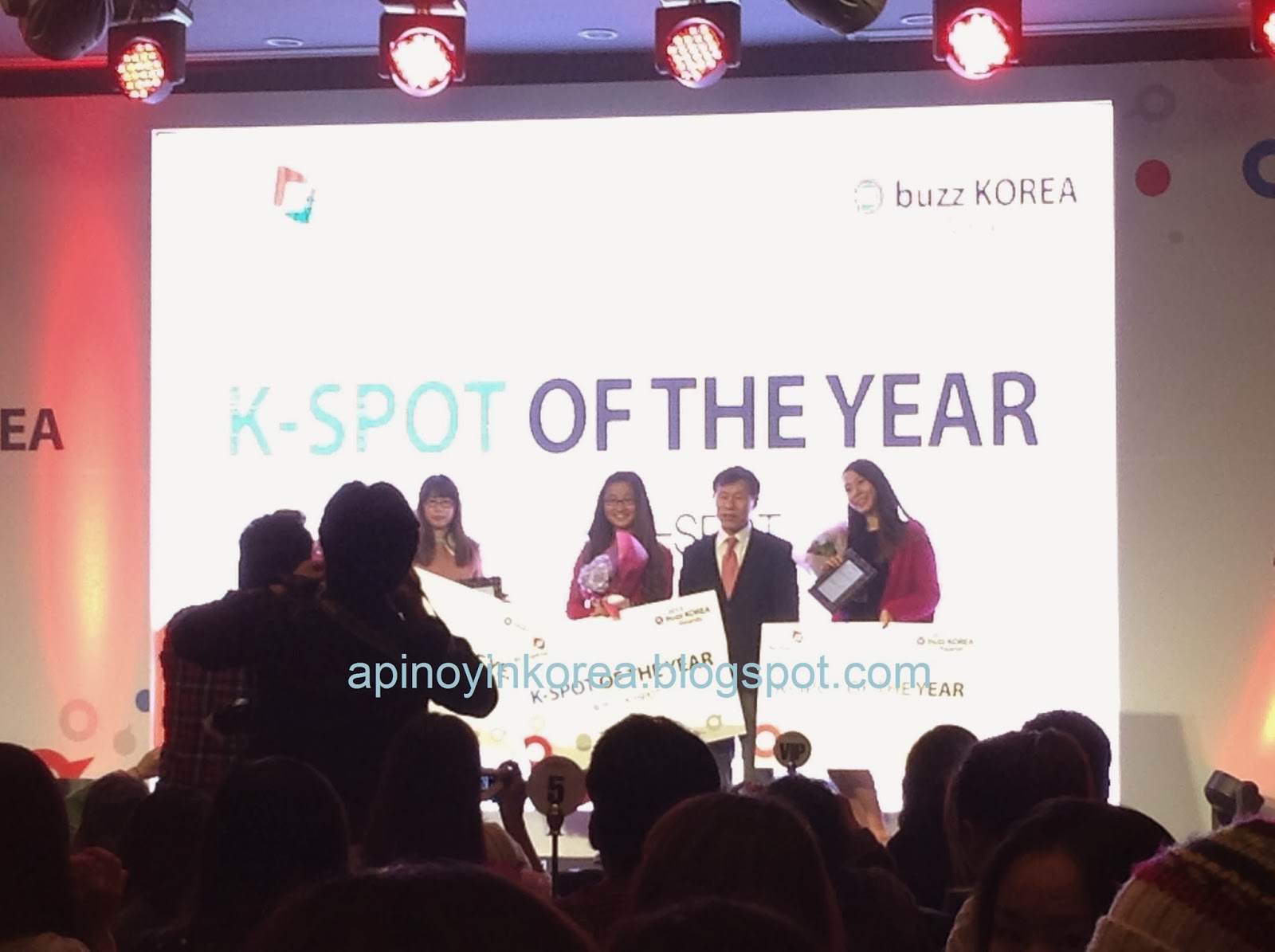 A Pinoy in Korea: Travelblog Korea: The 2013 Buzz Korea Awards!