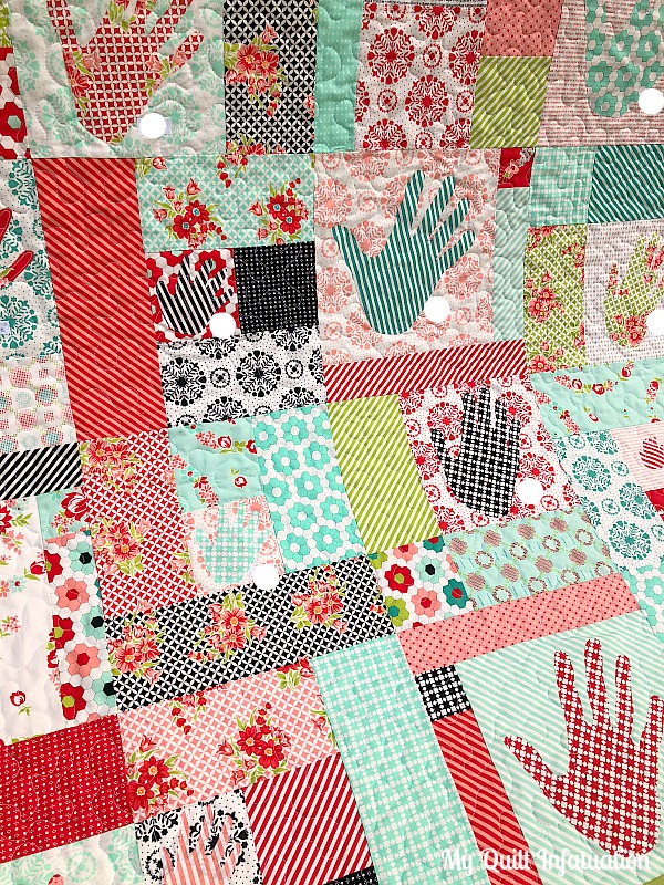 My Quilt Infatuation: Handmade Handprints and NTT