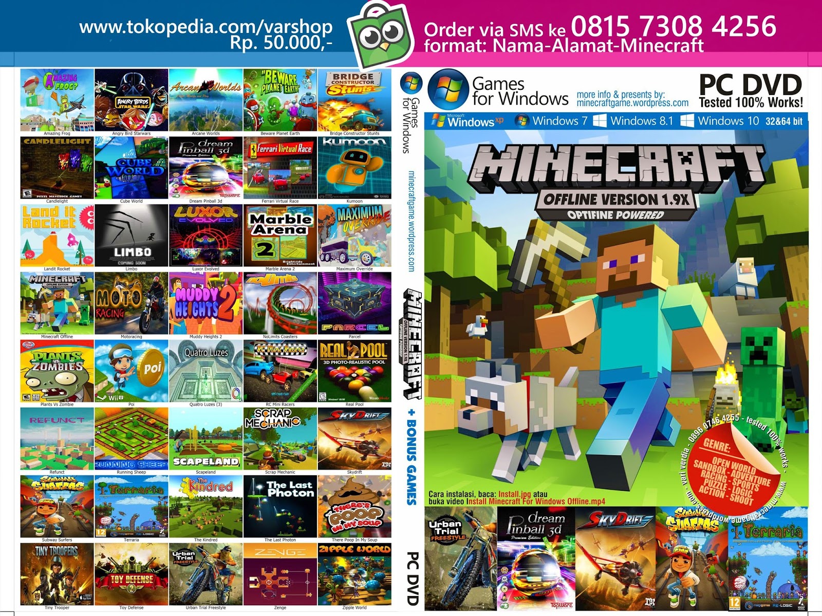 Komentar Review Harga Produk Jasa Wisata Bandung: Jual CD Game ...