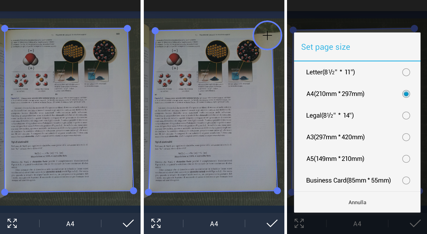 Sapere audeo: Tiny Scanner: ottima app che scannerizza foto di testi in ...