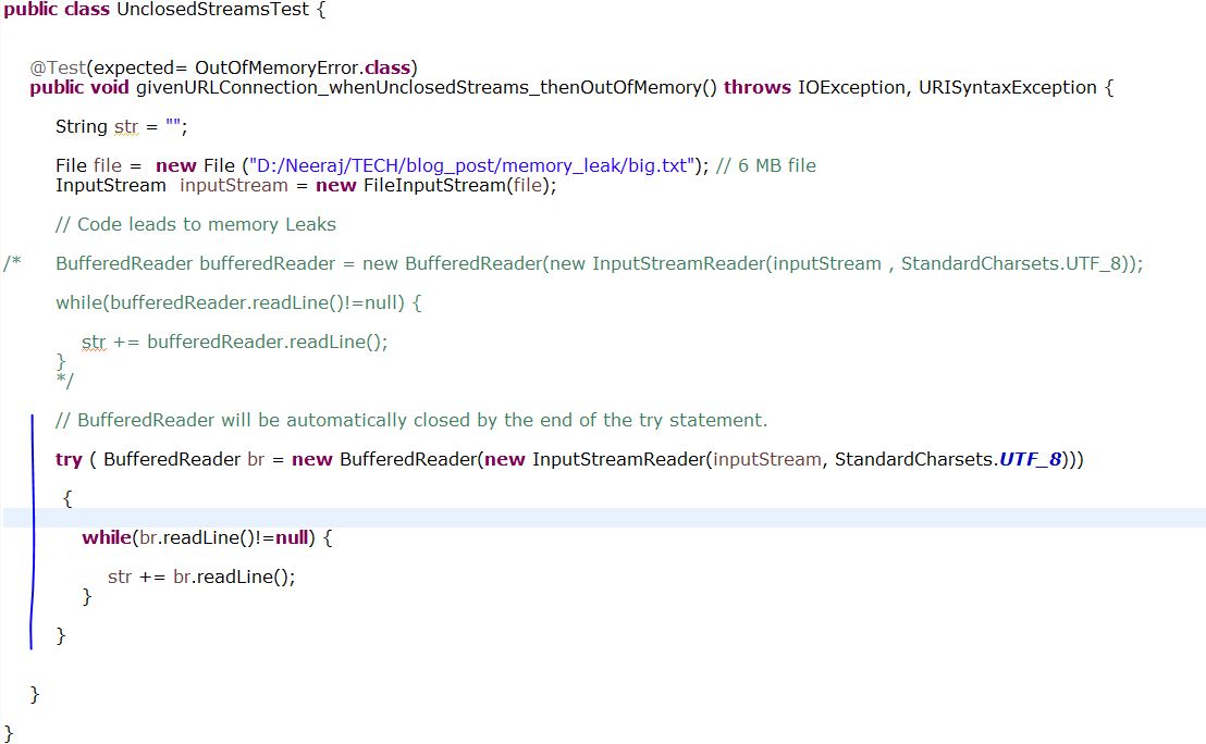 Learn Share Learn & Repeat: Java 8 - Auto closure of resource stream