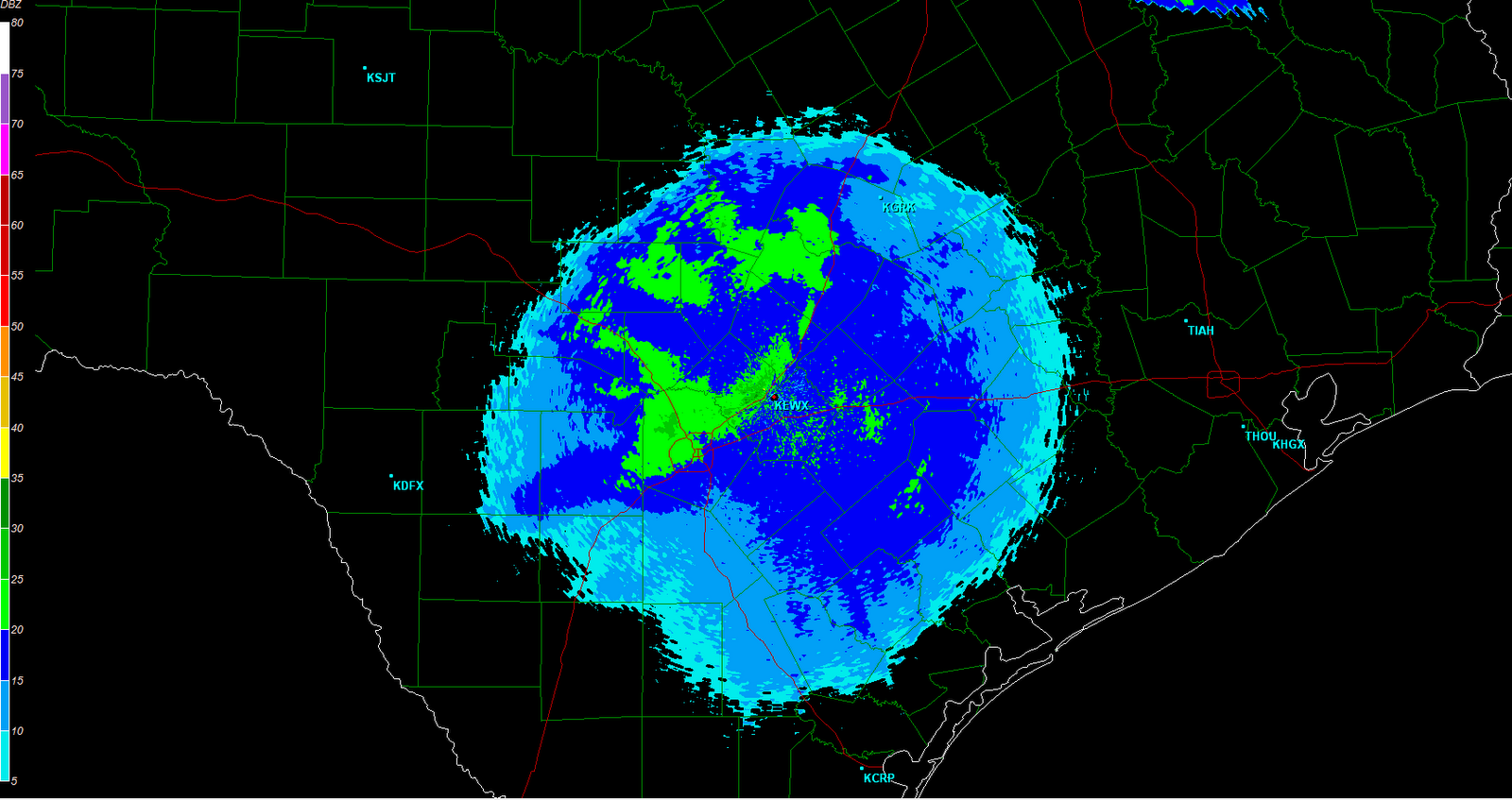 The Original Weather Blog: Weather 1, Computer Model 0 (In Texas ...