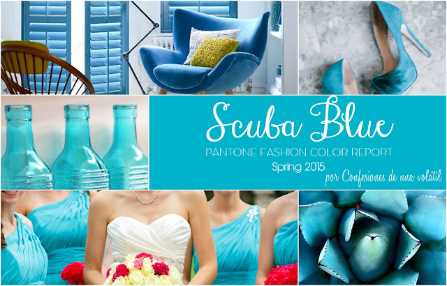 Pantone Fashion Color Report Spring 2015: Scuba blue - Confesiones de ...