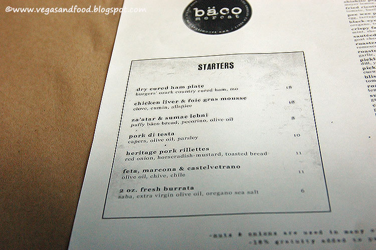 Baco Mercat - Downtown - Vegas and Food