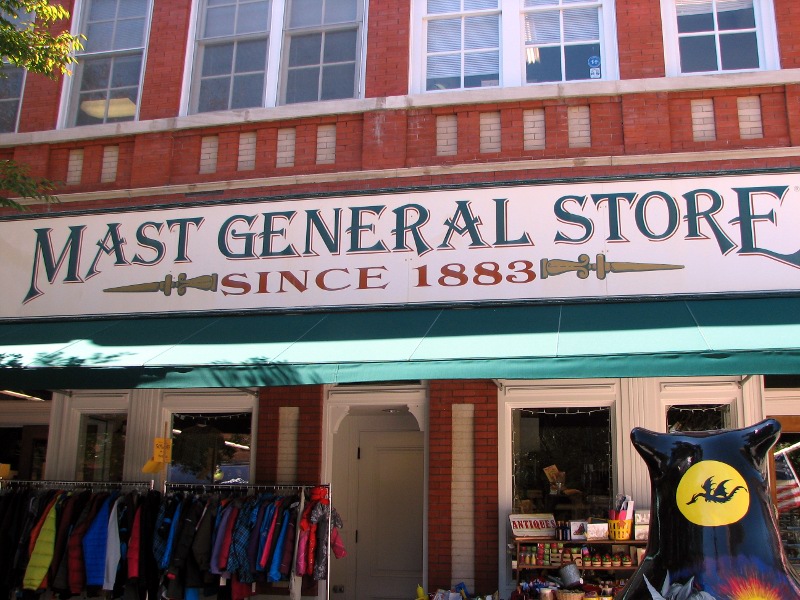 Mary Ann's House: Weekend In The Mountains: Mast General Store