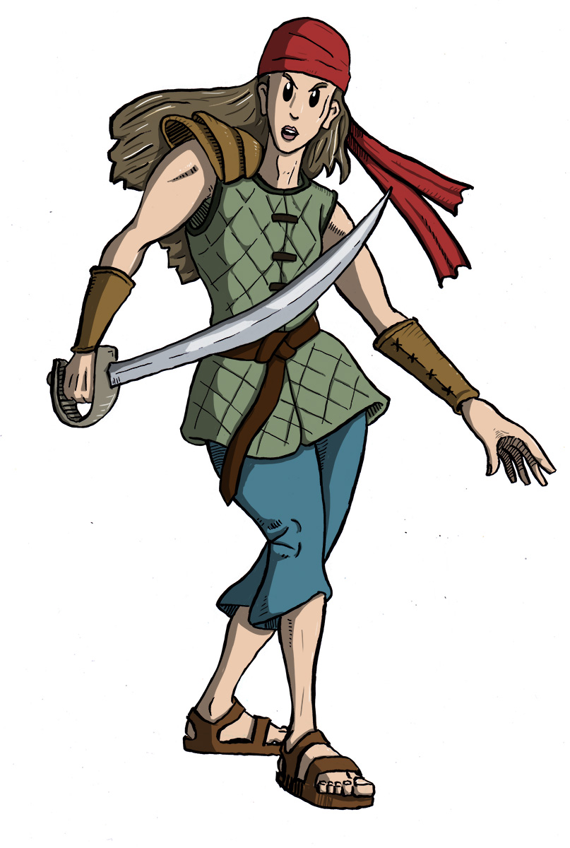 D&D Basic - NPC Gallery: Bandit