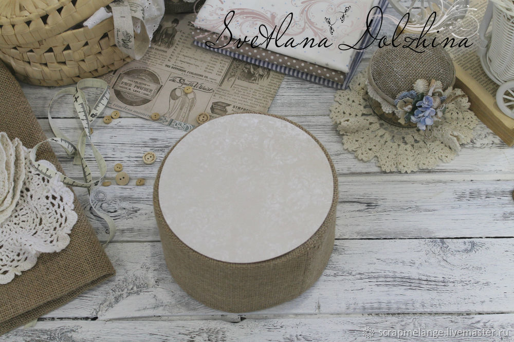 How to make a storage round box ~ DIY Tutorial Ideas!