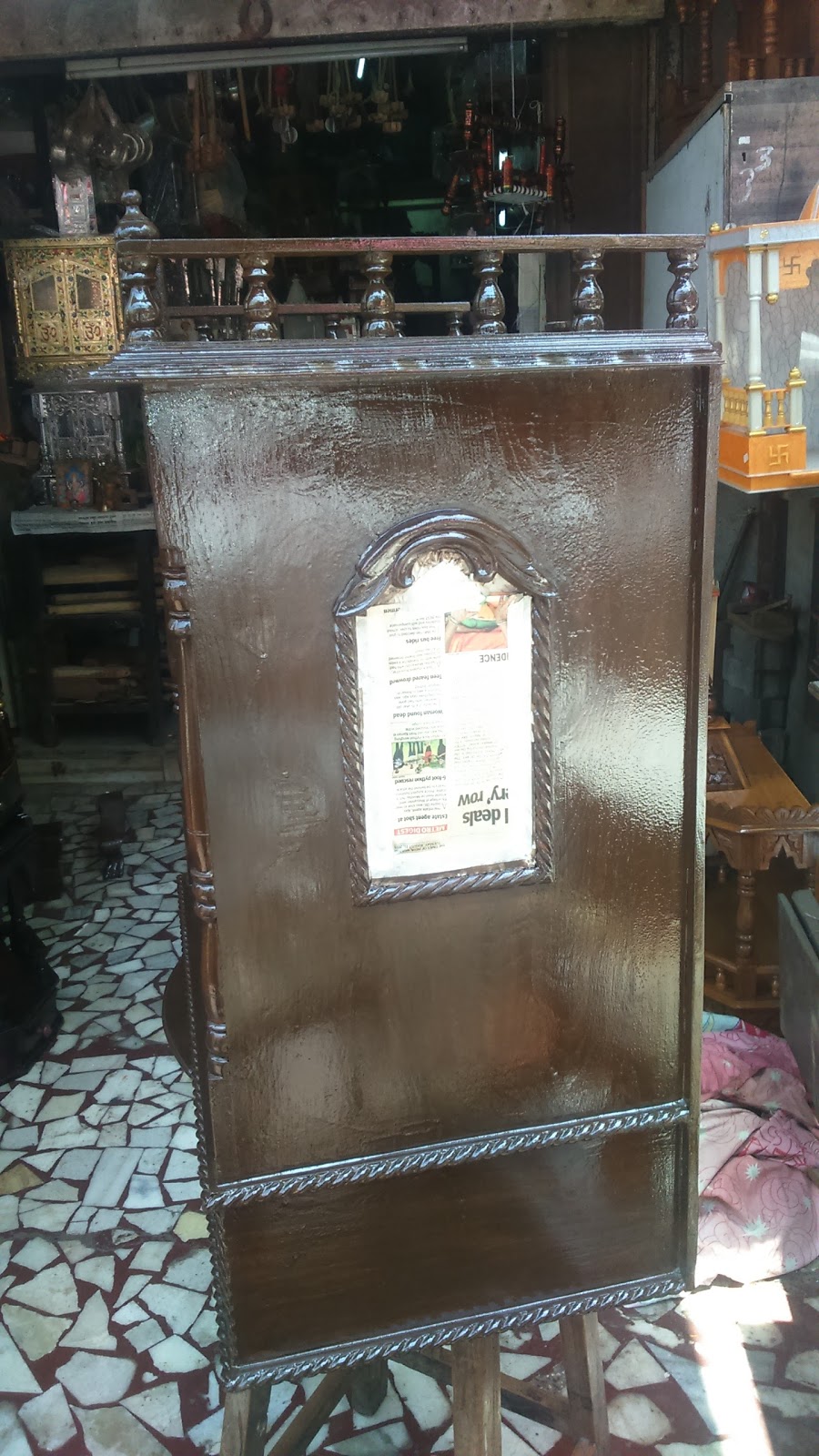 D. B. Furniture: Pushtimarg temple for Kanhaji