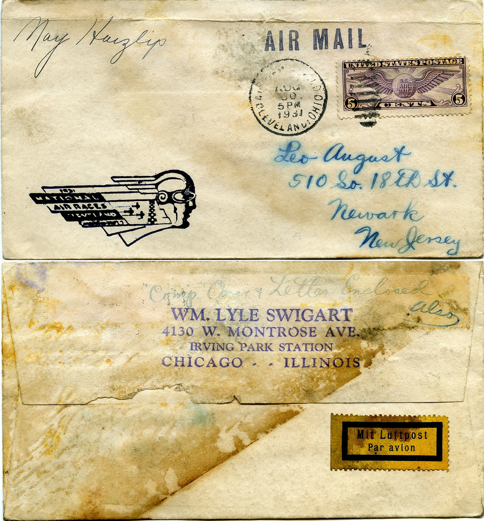 The World's First Official Airmail: Rarely-Seen Historical Pictures of ...