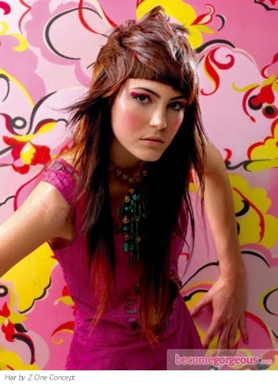 Scene Girl Hairstyles pictures | Fashion and Cosmetics