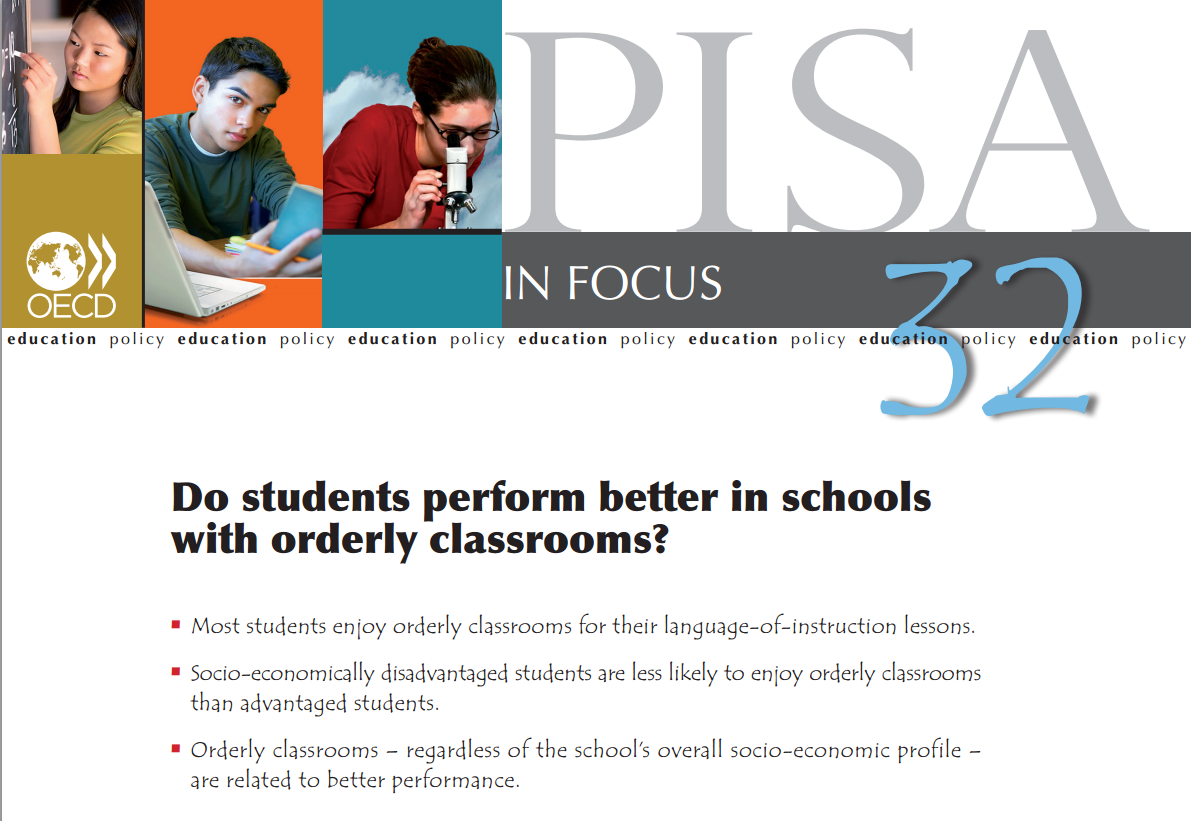 A Classroom That Is Conducive to Learning