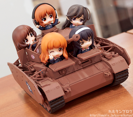 Girls und Panzer - Panzer IV Ausf. D (H Spec) & Nendoroid Petite Ankou ...