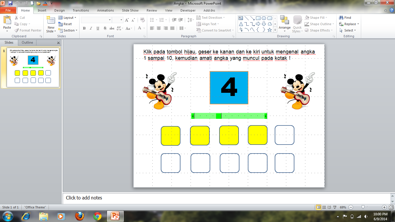Adenium: Mengenal Angka 1 - 10