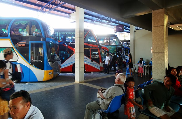 Phuket to Krabi Hat Yai bus visiting Patong beach travel south Thailand ...