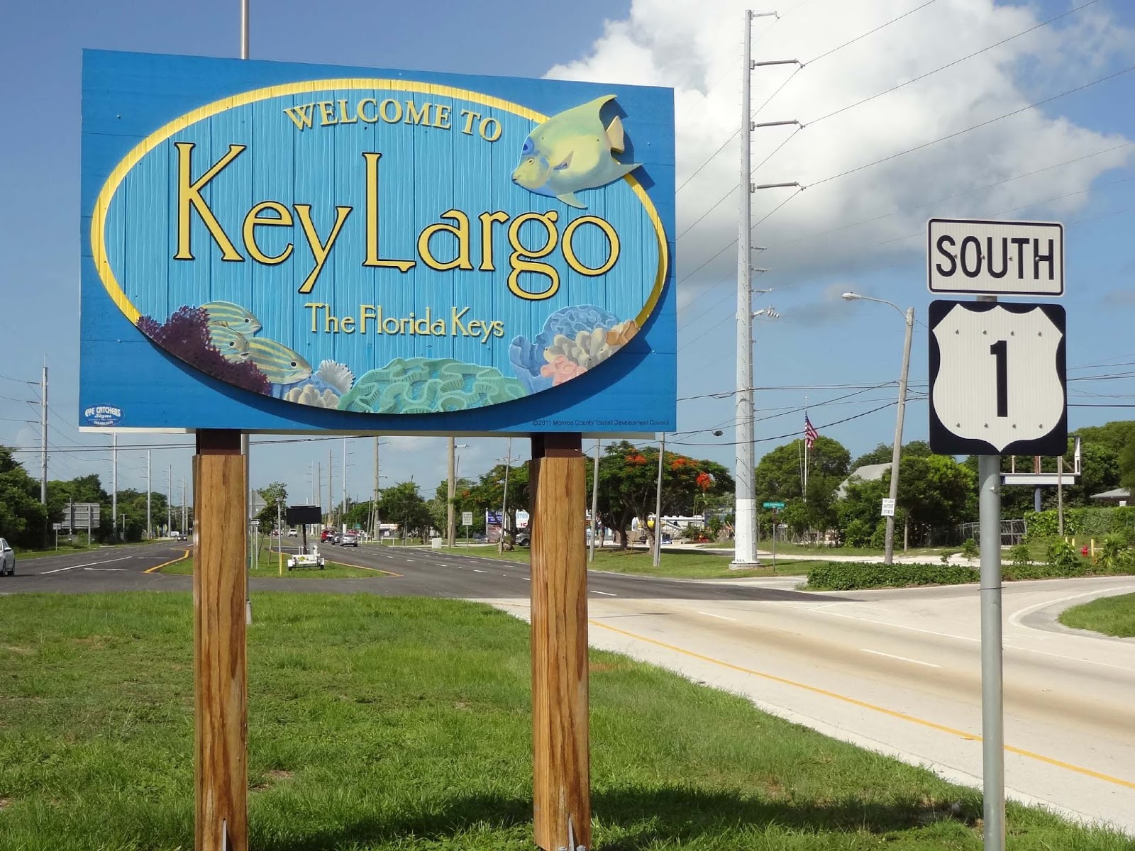 Geographically Yours Welcome: Key Largo, Florida