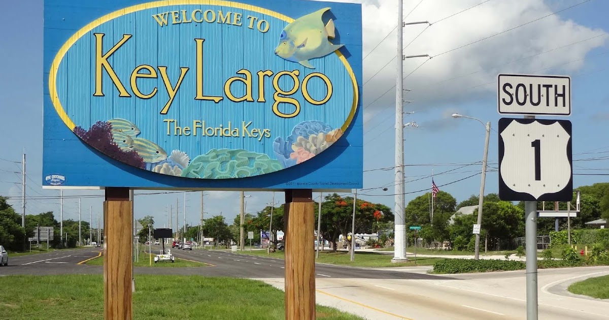 Geographically Yours Welcome: Key Largo, Florida