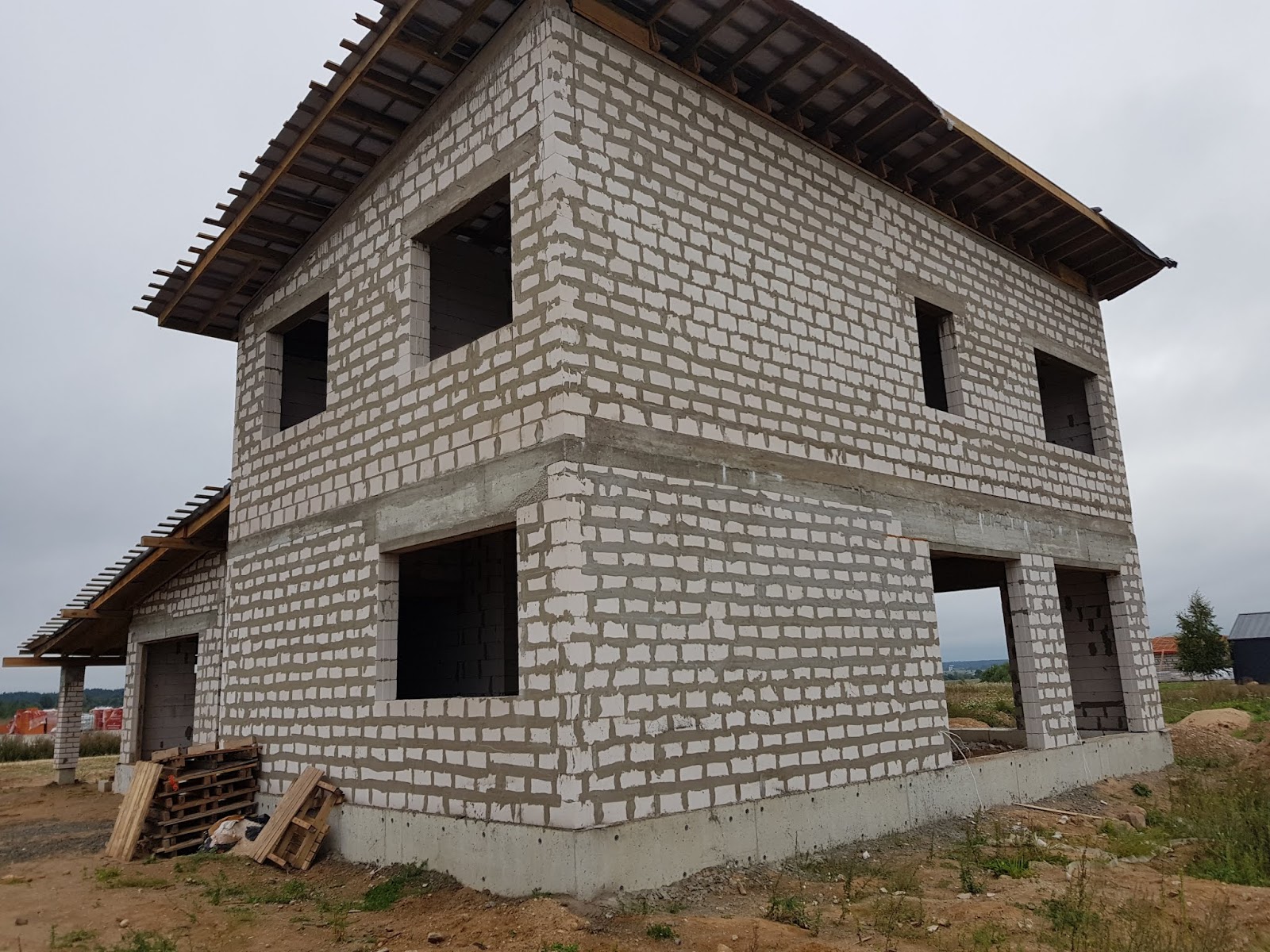 Audriaus ir Rūtos pirmasis namas!: Stogas : Skarda