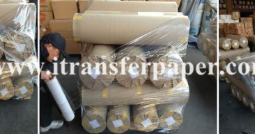 Vision's 30gsm Sublimation protection tissue paper