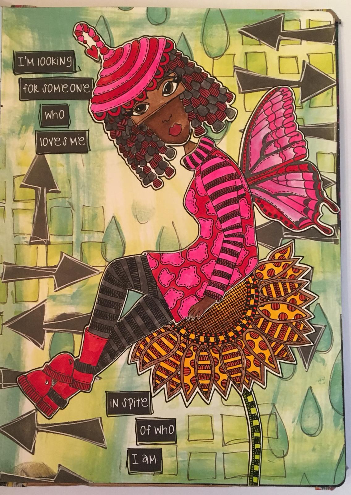 Dylan's Blog: New Dylusions - January 2019 Samples 2