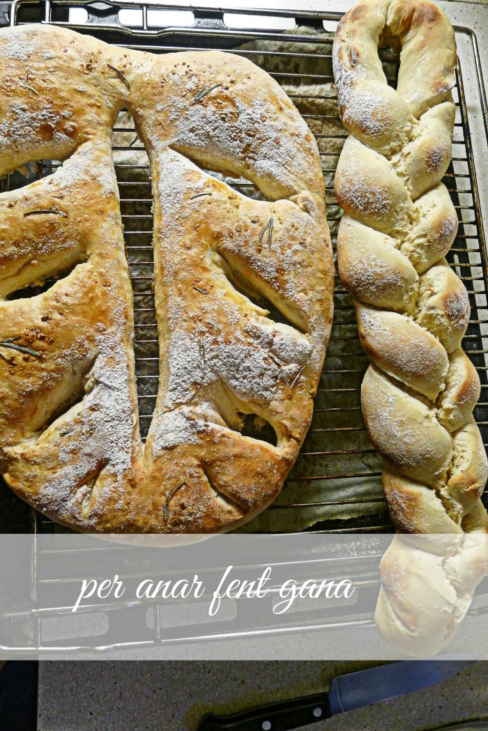 Per Anar Fent Gana ♥ by Marga cuina i receptas menorquines : pan fougasse