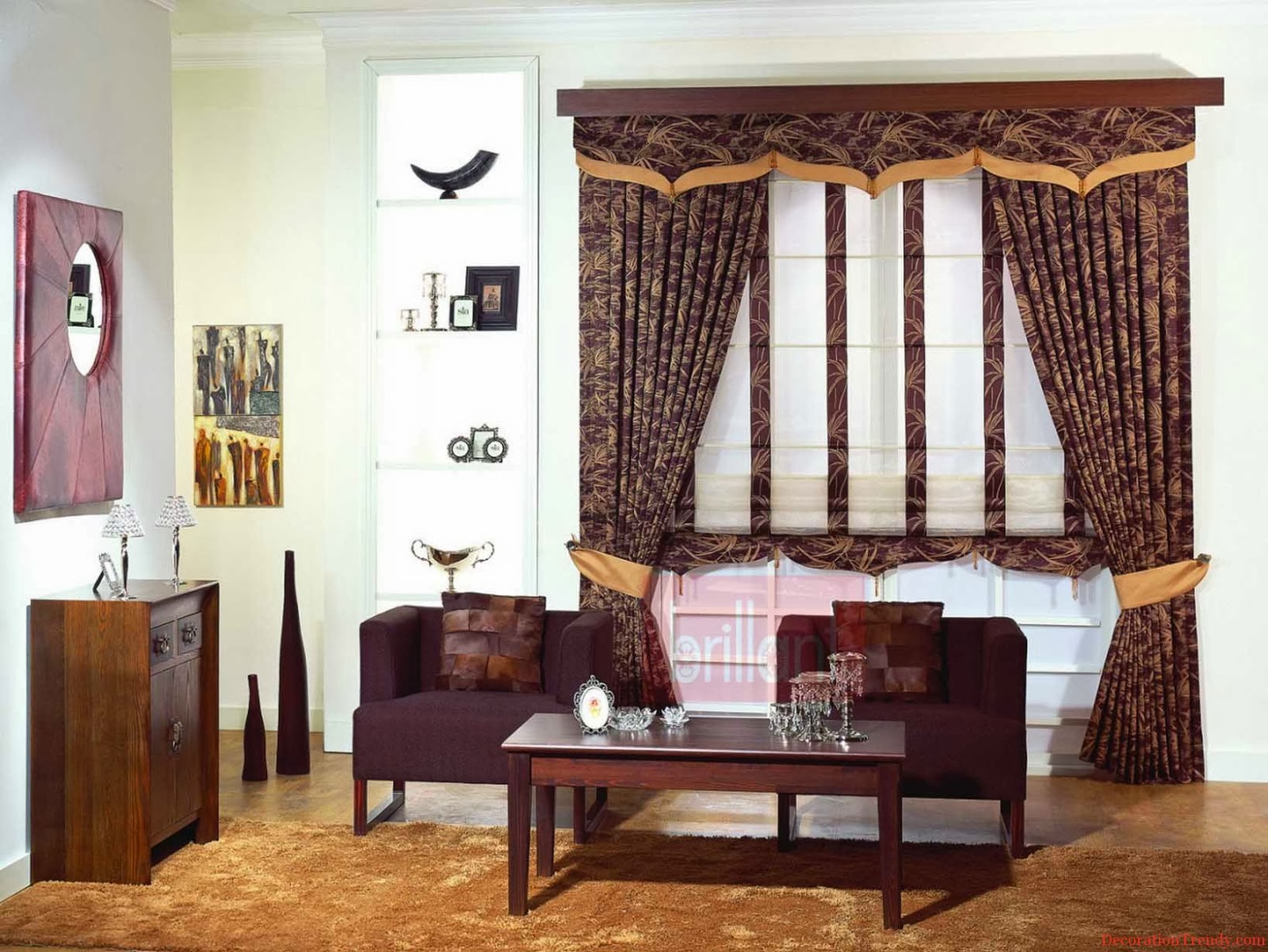 Féminité: Meilleurs modèles de rideaux et rideaux design: Comment choisir?