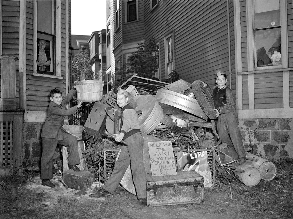 History in Photos: Scrap Drives