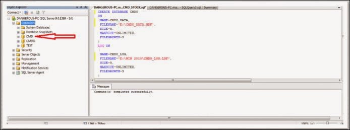 bahasaprogramvb : Cara membuat database sql server dengan query analyzer